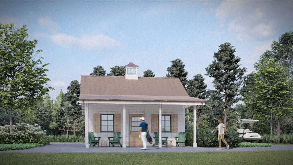 New Shamrock Shack comfort stations - Killearn Club