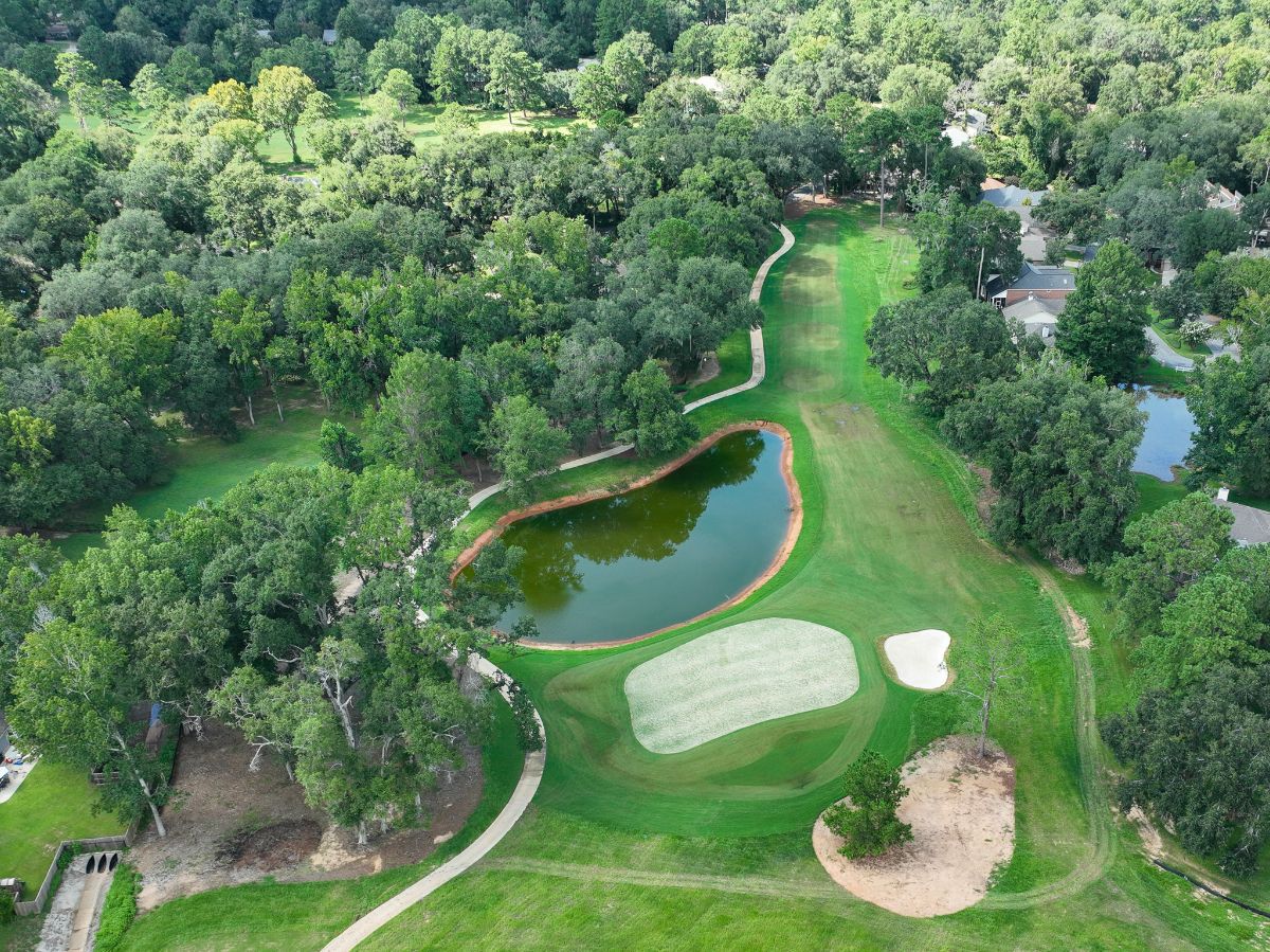 Get a bird's-eye view of the 18-hole course renovation - Killearn Club